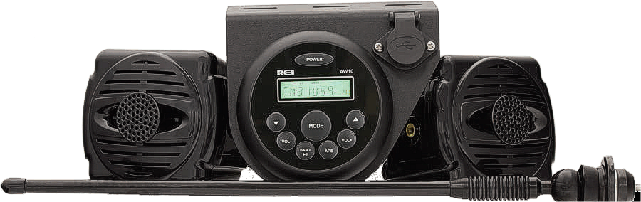 Heavy Duty Radio / Skid Steer Radio / ATV Radio / Moped / Lawn Tractor ...