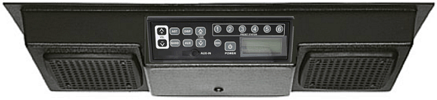 24 Volt Overhead Stereo